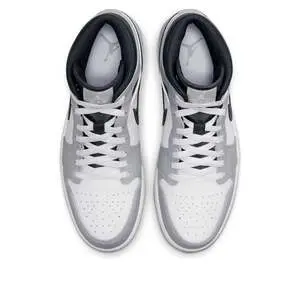 JORDAN 1 Mid Sneakers - Light Smoke Grey/white/anthracite
