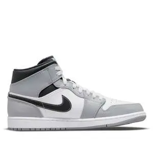 JORDAN 1 Mid Sneakers - Light Smoke Grey/white/anthracite