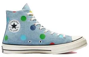 CONVERSE Chuck Taylor All Star 1970s X Golf Wang Polka Dot High Top Sneakers - Blue