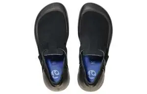 BIRKENSTOCK Reykjavik Nubuk Leather Mary Jane Style Shoes - Black
