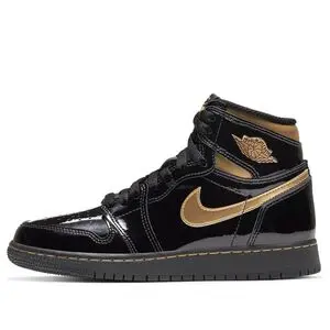 JORDAN 1 Retro High Og "black Metallic Gold - Black/metallic Gold