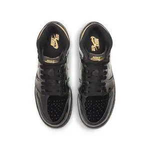 JORDAN 1 Retro High Og "black Metallic Gold - Black/metallic Gold