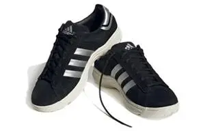Adidas X Atmos Campus Supreme Sneakers - Core Black/silver Metallic/off White