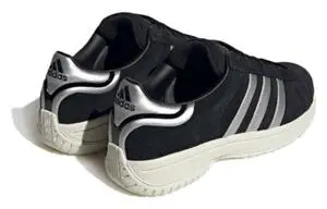 Adidas X Atmos Campus Supreme Sneakers - Core Black/silver Metallic/off White