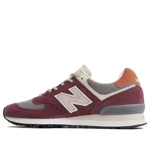 NEW BALANCE New Balance 576 Made In England 'burgundy' Burgundy/orange/grey