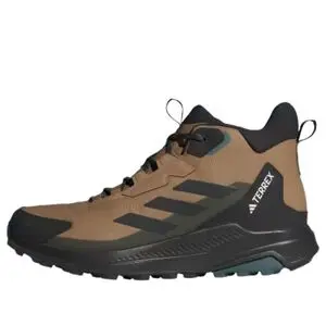 Adidas Anylander Mid Top Sneakers - Cardboard/core Black/shadow Olive