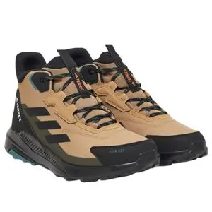 Adidas Anylander Mid Top Sneakers - Cardboard/core Black/shadow Olive