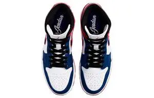 JORDAN 1 Mid Sneakers - White/university Blue