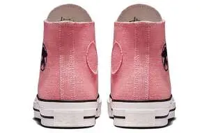 CONVERSE X Stussy Chuck 70 Hi "surfman - Pink/black