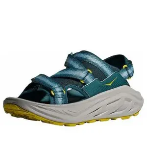 Hoka One One Infini Hike Tc Sandals - Blue Twilight/pea Green