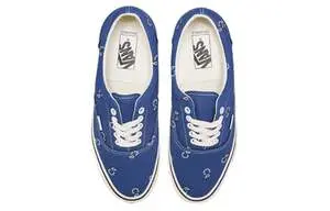 VANS Og Era Lx Paisley Printed Lace-up Sneakers - Blue