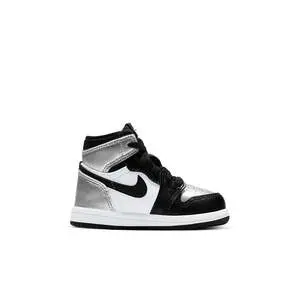 JORDAN Air 1 Retro High Og "silver Toe - Black/silver