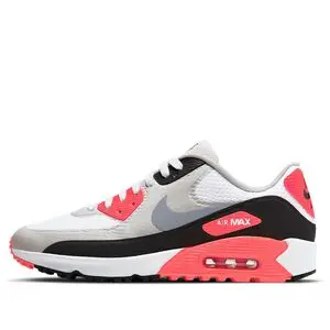 Nike Max 90 Golf 'infrared' Sneakers - Black/gray/red