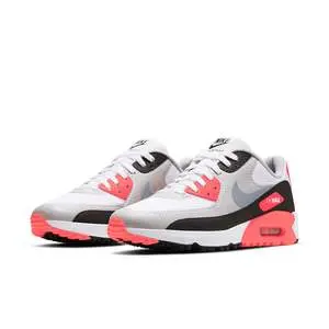 Nike Max 90 Golf 'infrared' Sneakers - Black/gray/red