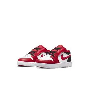 JORDAN 1 Low "reverse Black Toe" Sneakers - White/red