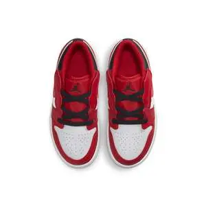 JORDAN 1 Low "reverse Black Toe" Sneakers - White/red