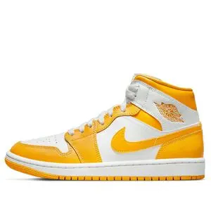 JORDAN Air 1 Mid "university Gold - Yellow/white