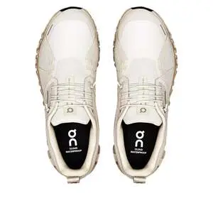 On Cloud Waterproof Sneakers - Pearl/cream