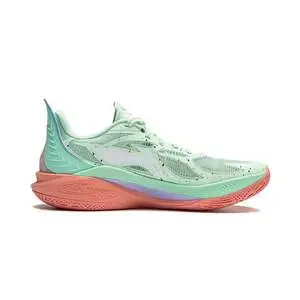 LI-NING Sonic Sneakers - Green/orange
