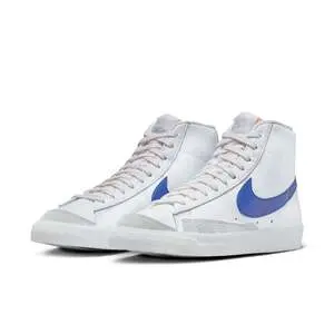 Nike Blazer Mid '77 Vintage Sneakers - White/game Royal/pure Platinum