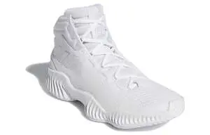 Adidas Pro Bounce 2018 High Top Sneakers - White