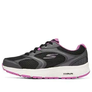 Sketchers Go Run Consistent Athletic Shoes - Black/purple