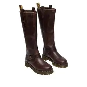 Dr. Martens Knee High Biker Boots