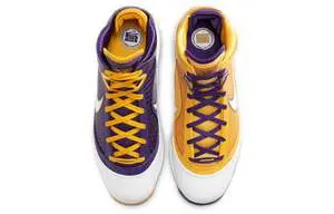 Nike Max Lebron Qs "media Day" Sneakers - Purplegold
