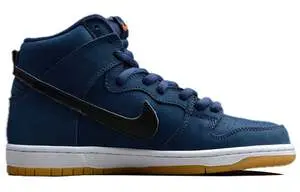 Nike Dunk High Pro Iso Sb 'orange Label Midnight Navy - Blue/black