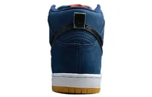 Nike Dunk High Pro Iso Sb 'orange Label Midnight Navy - Blue/black