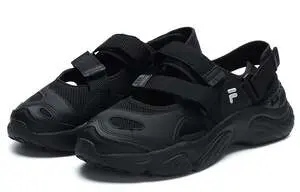 FILA FUSION Conch Sandals - Black