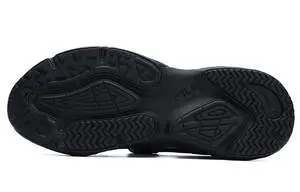 FILA FUSION Conch Sandals - Black