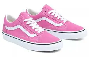 VANS Old Skool Low Top Sneakers - Pink/white