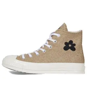 CONVERSE X Golf Le Fleur Chuck 70 Hi Woven Sneakers - Khaki