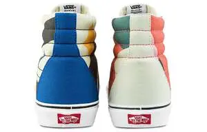 VANS Moma X Liubov Popova Sk8-hi High Top Sneakers - Creamyellow/black/pink
