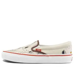 VANS Vans Javier Calleja X OG Classic Slip-On LX "Turtledove" White