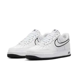 Nike Force 1 '07 "embroidered Swoosh" Sneakers - White/black/photon Dust