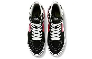 VANS Sk8-hi "swirl" High Top Sneakers - Black/white