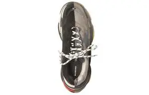 Balenciaga Triple S Sneaker - Blackgraymulti-color