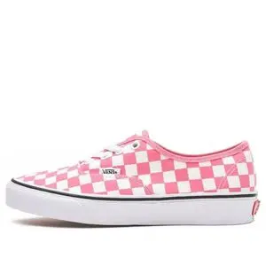 VANS Checkerboard Authentic Sneakers - Pink/blue