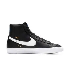 Nike Blazer Mid '77 Se Sneakers - Black/white/hyper Royal