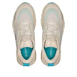 On X Loewe Cloudsolo Sneakers - Sand/turquoise