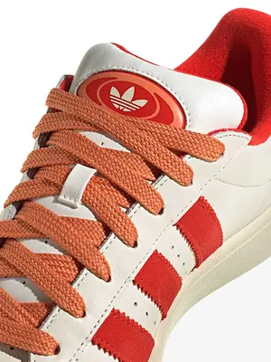 Adidas Campus 00s Sneakers - Off White/red/preloved Red