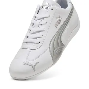 PUMA Speedcat Og Leather Sneakers - White/silver