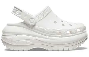 CROCS Classic Mega Crush Clog - White