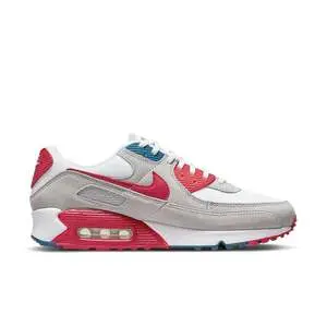 Nike Max 90 Athletic Club University Red Sneakers - White/gray/pink