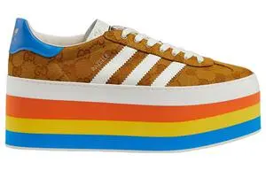 Adidas X Gucci Gazelle Platform Sneakers