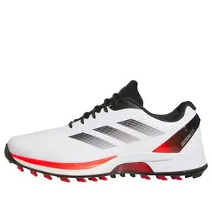 Adidas Adizero Zg Spikeless Golf Shoes - Cloud White/lucid Red/core Black