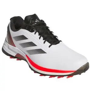 Adidas Adizero Zg Spikeless Golf Shoes - Cloud White/lucid Red/core Black
