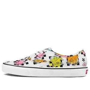 VANS Spongebob Squarepants X Authentic "aye Aye Captain" Low Top Sneakers - White